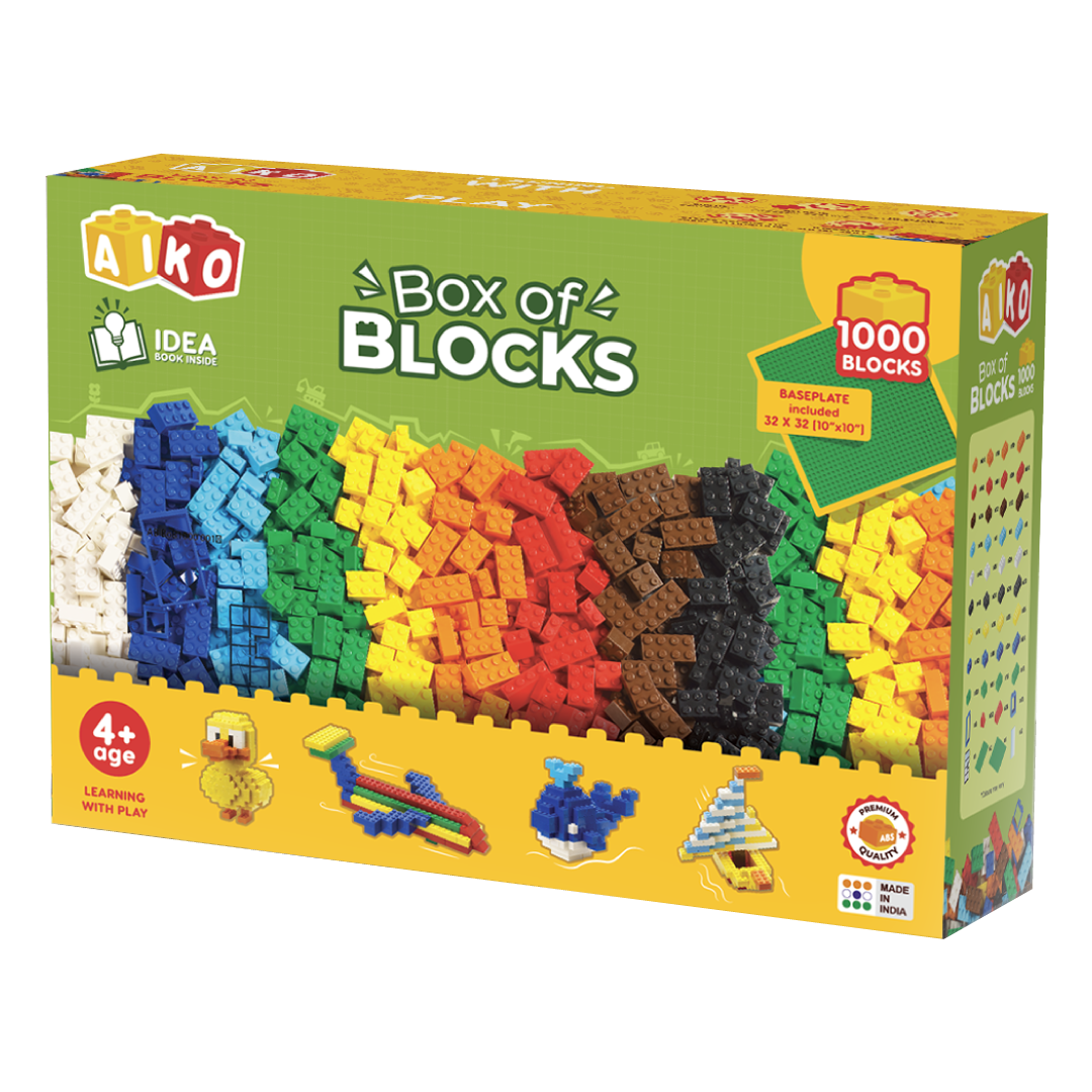 Box of Blocks 1000pcs – Aiko